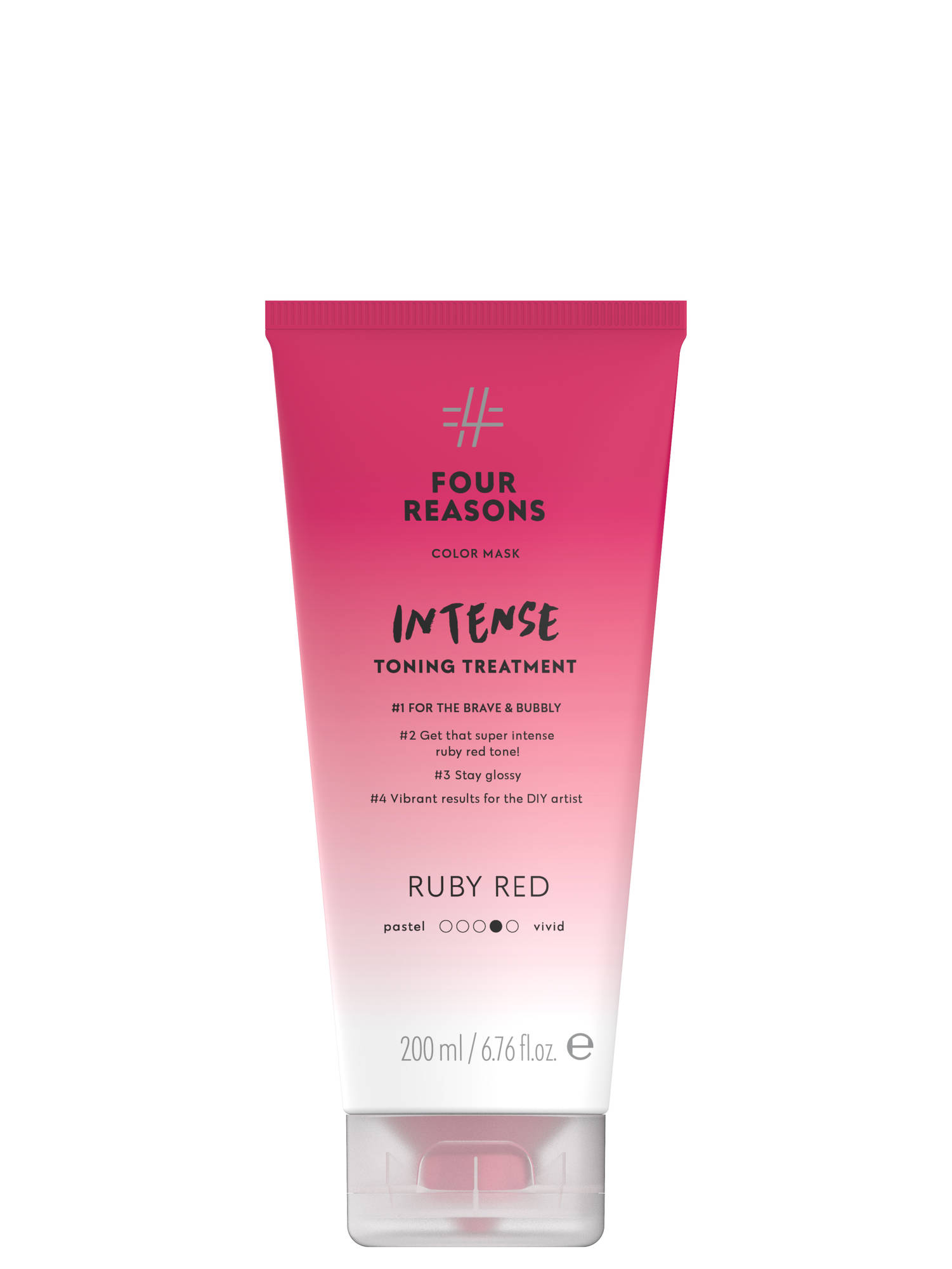 Four Reasons Color Mask Intense Toning Treatment Ruby Red 200ml ...
